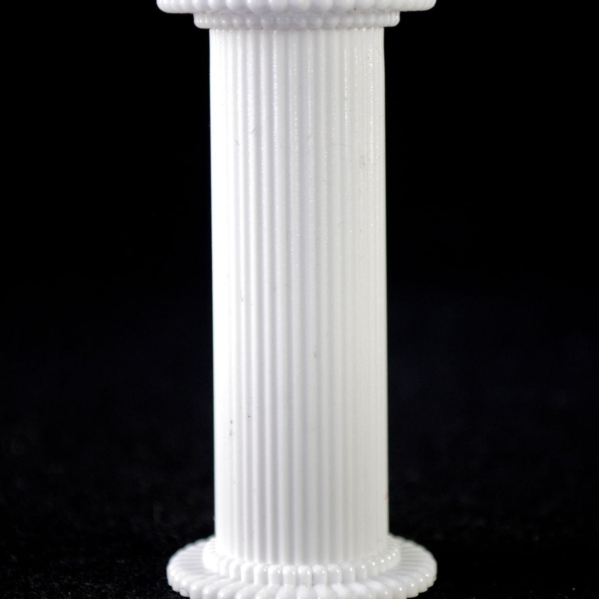 Round Fine Fluted White Pillar 75mm – Cafe Supply