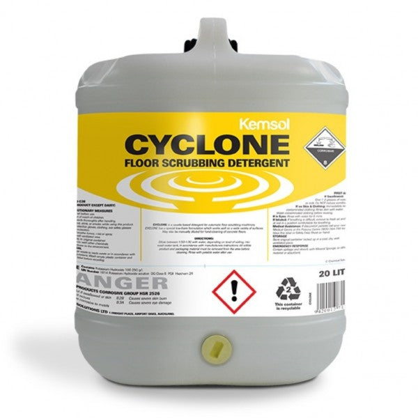Kemsol Cyclone Floor Detergent 20L DG8 – Cafe Supply
