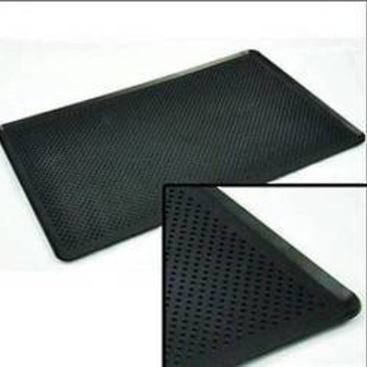 Perforated 16" Swage Tray Teflon - 737x406mm | Cafe Supply