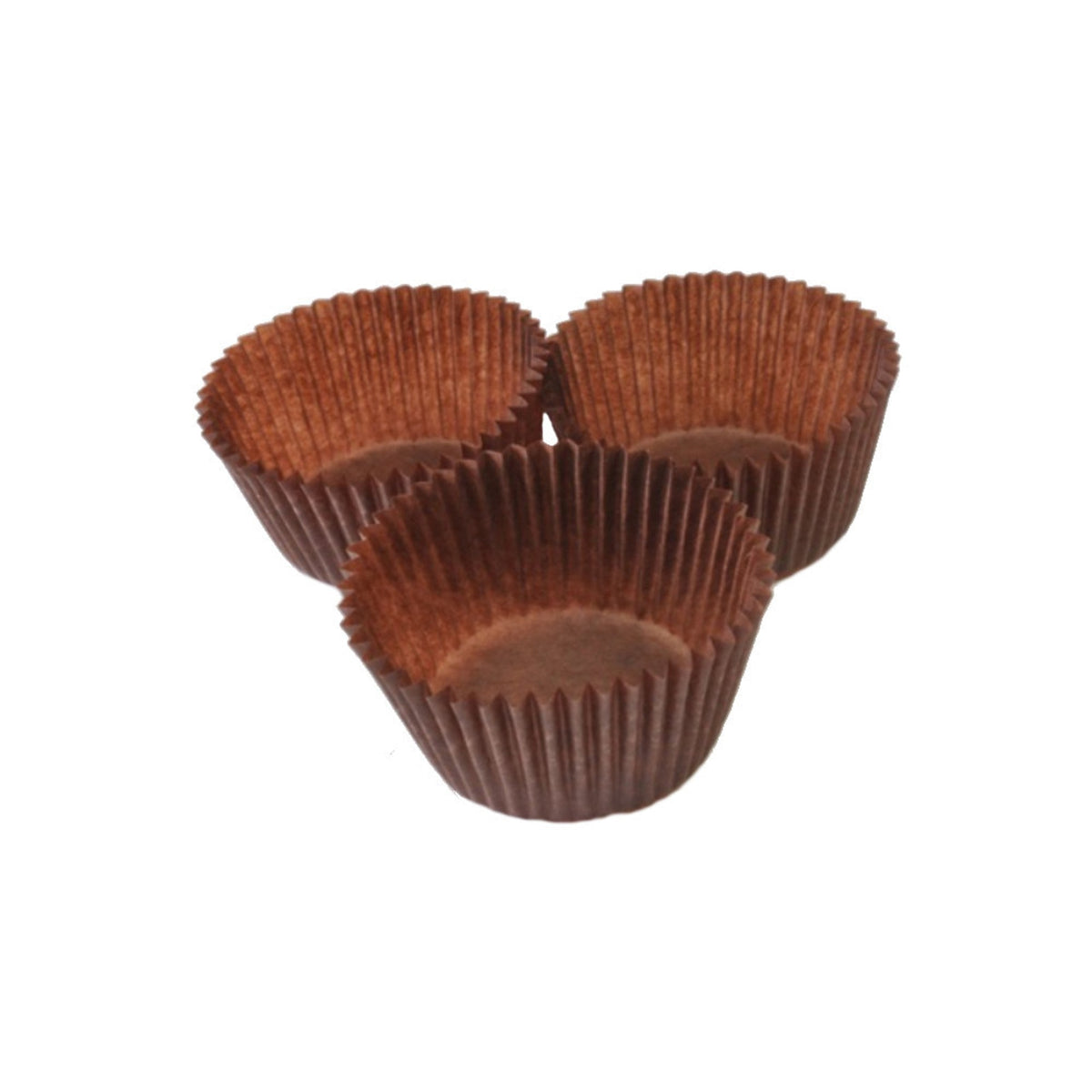 Mini muffin Paper Cases Brown 34x25mm (500) – Cafe Supply