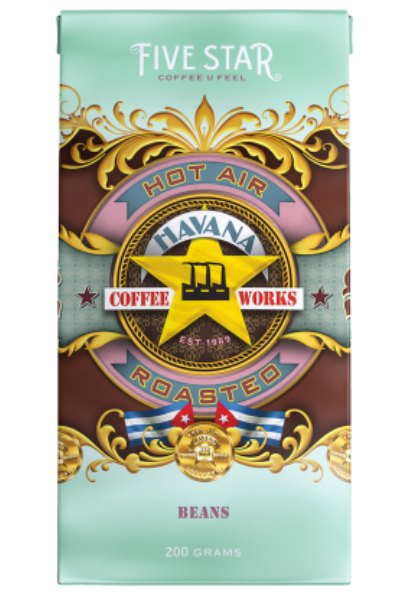 Havana Five Star Coffee Beans 200g – Cafe Supply