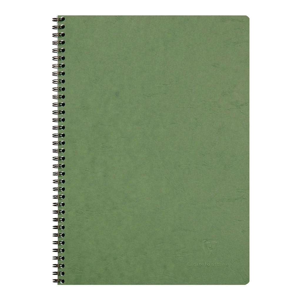 Age Bag Spiral Notebook A4 Lined Green – Cafe Supply