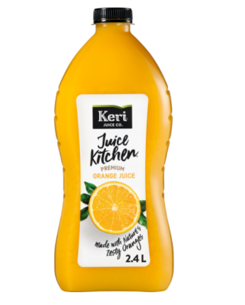 Keri Juice Kitchen Premium Orange Juice 2.4l – Cafe Supply