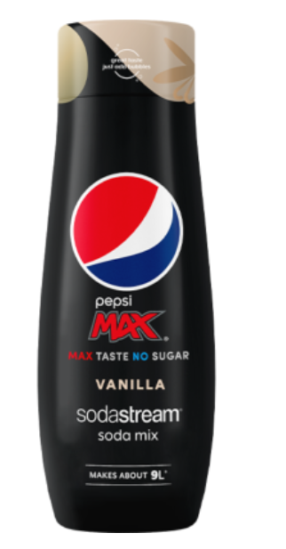 Sodastream Pepsi Max Vanilla Syrup 440ml – Cafe Supply