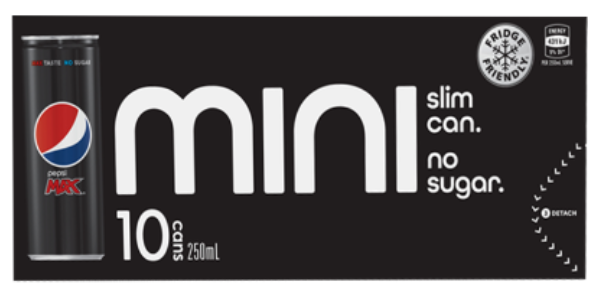 Pepsi Max Mini Soft Drink 10 x 250ml – Cafe Supply