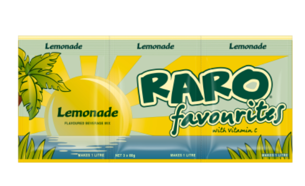 Raro Favourites Lemonade Flavoured Beverage Mix 3 x 80g – Cafe Supply