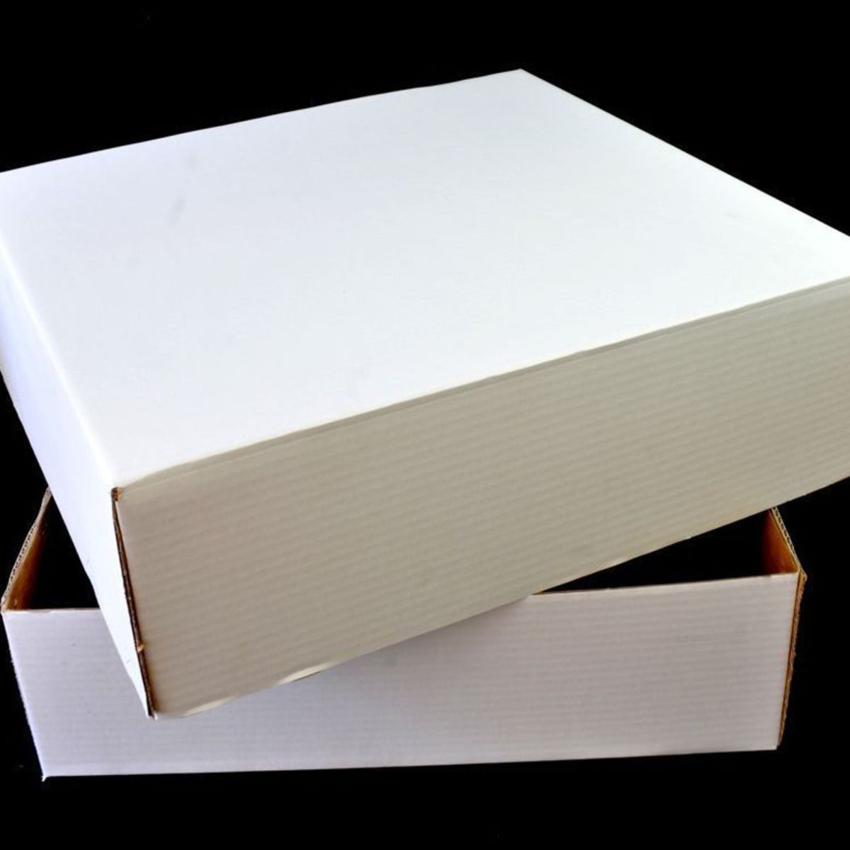 Single Cake Box, 17x17x5 with lid - Accommodates 1/2 Slab Block Cake ...