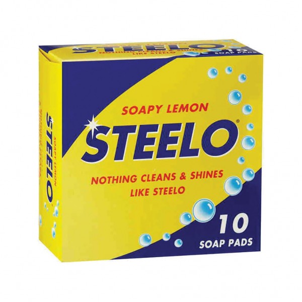 Steelo Soapy Lemon Scourer (10pk) – Cafe Supply