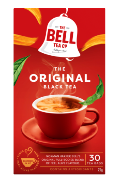 Bell Original Black Tea Bags 30pk – Cafe Supply