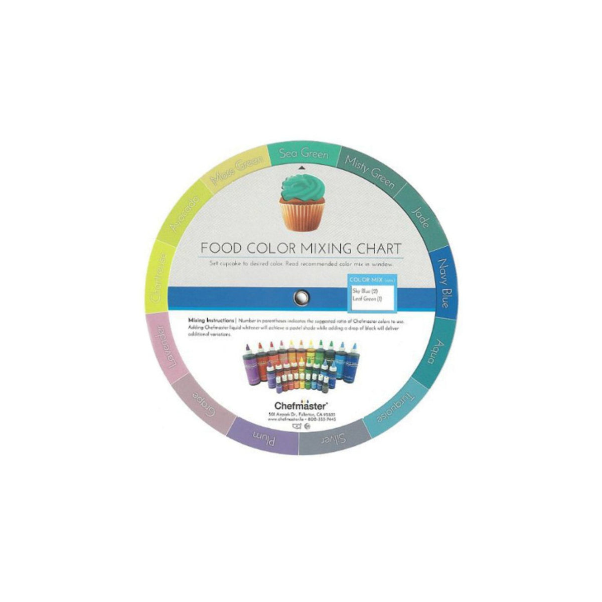 Chefmaster Colour Mixing Wheel – Cafe Supply