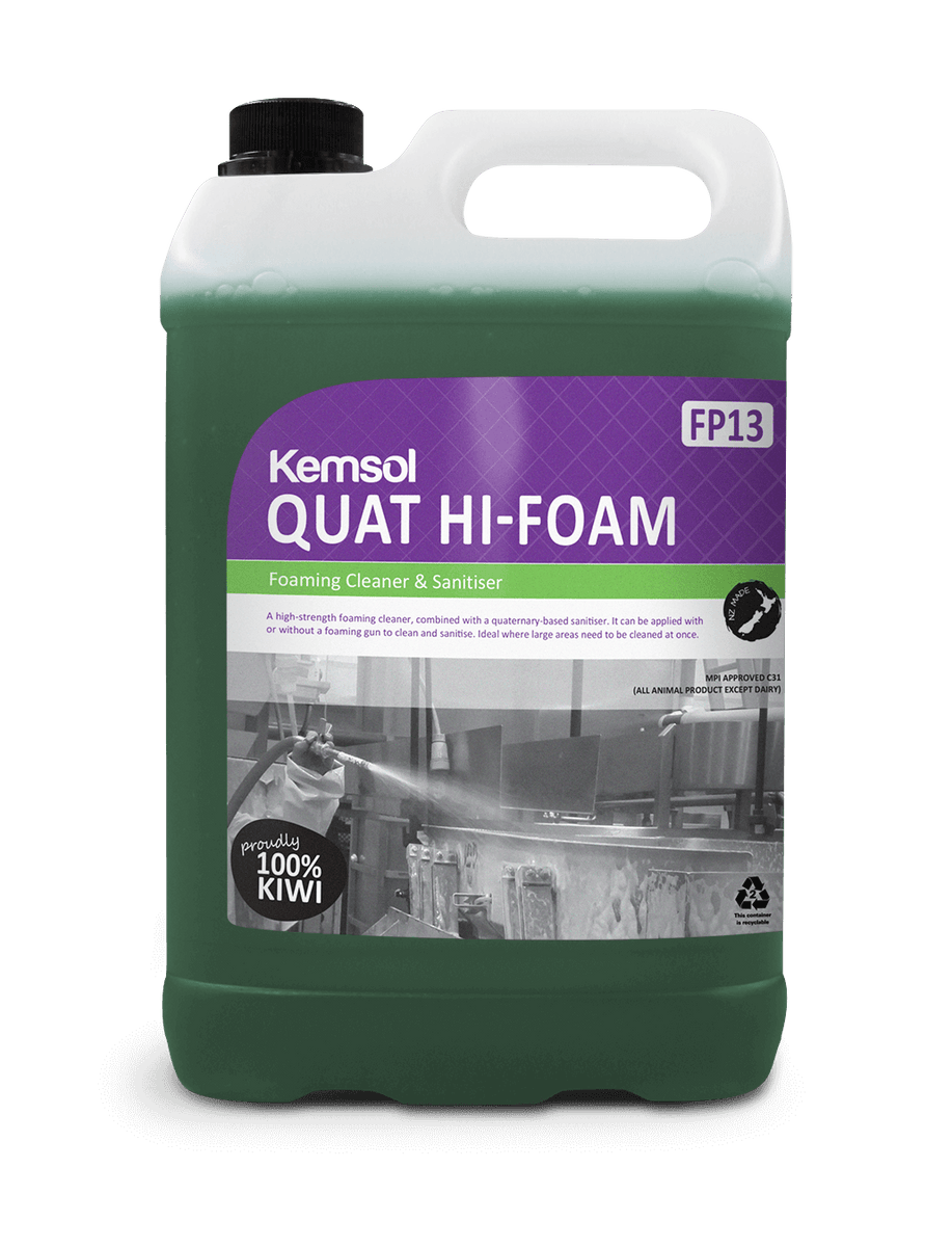 Kemsol Quat Hi Foam 5L DG8 PH14 – Cafe Supply