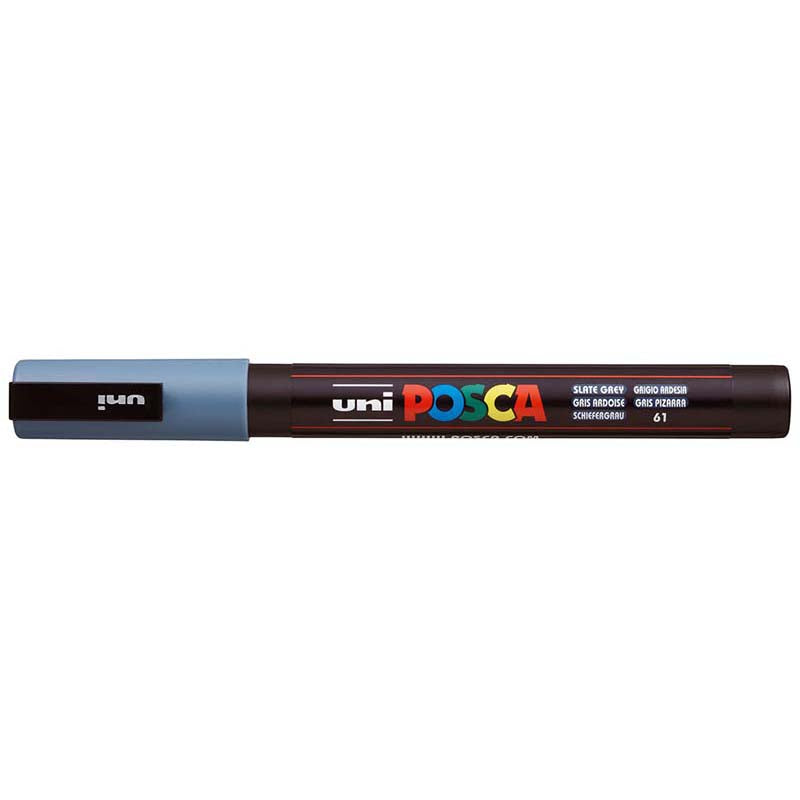 Uni Posca Marker 0.9-1.3mm Fine Slate Grey PC-3M – Cafe Supply