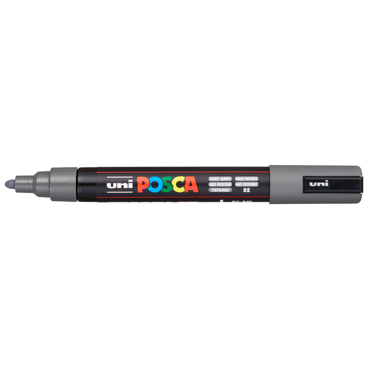 Uni Posca Marker 1.8-2.5mm Med Bullet Deep Grey PC-5M – Cafe Supply