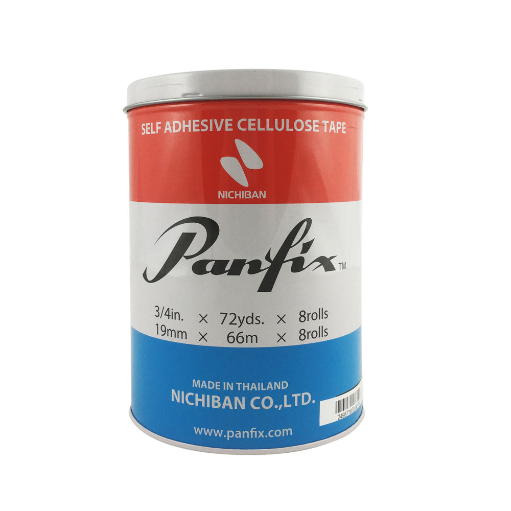Panfix Cellulose Tape Tin Large 19mmx66m x 8 rolls – Cafe Supply