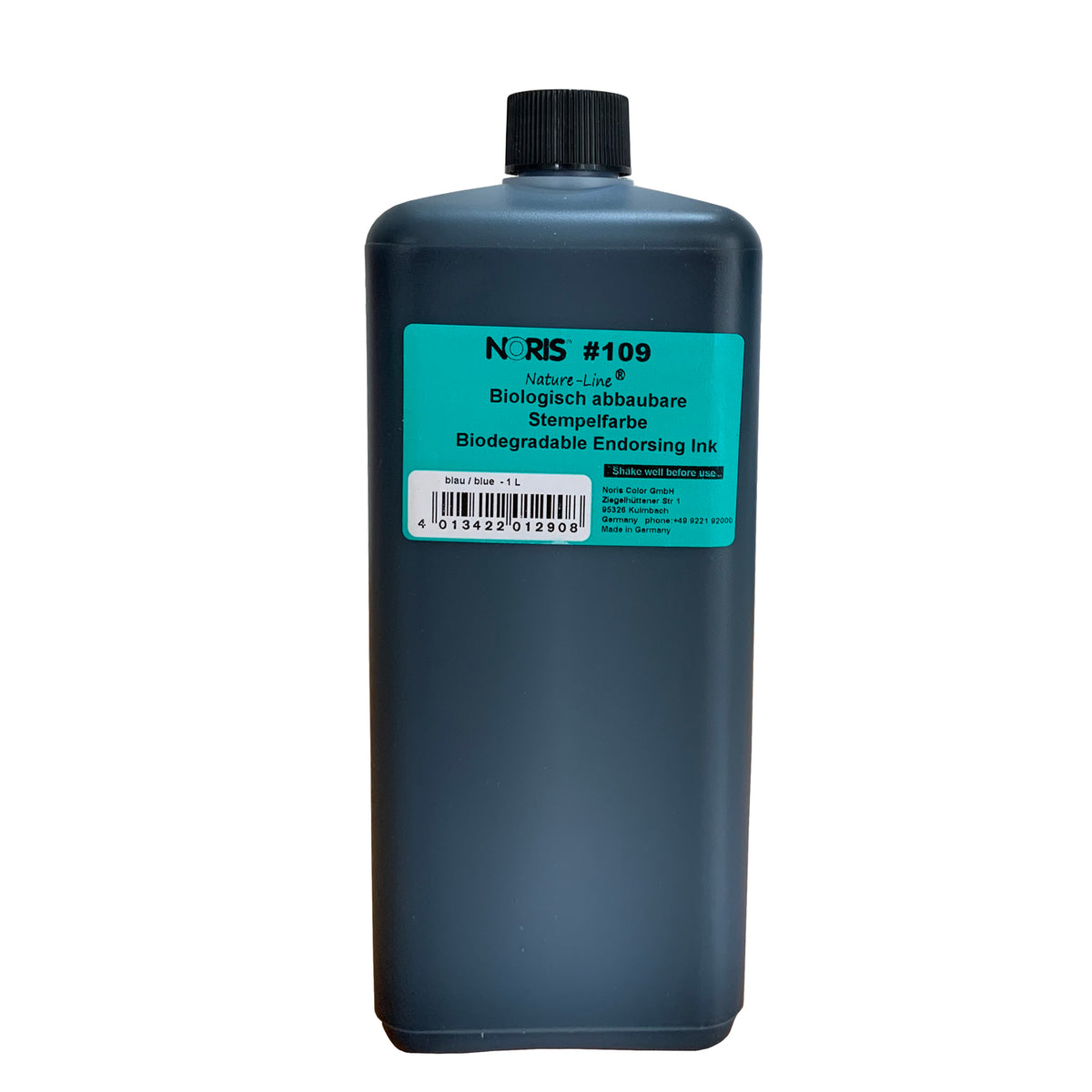 Noris #109 Biodegradable Ink 1 Litre Blue – Cafe Supply
