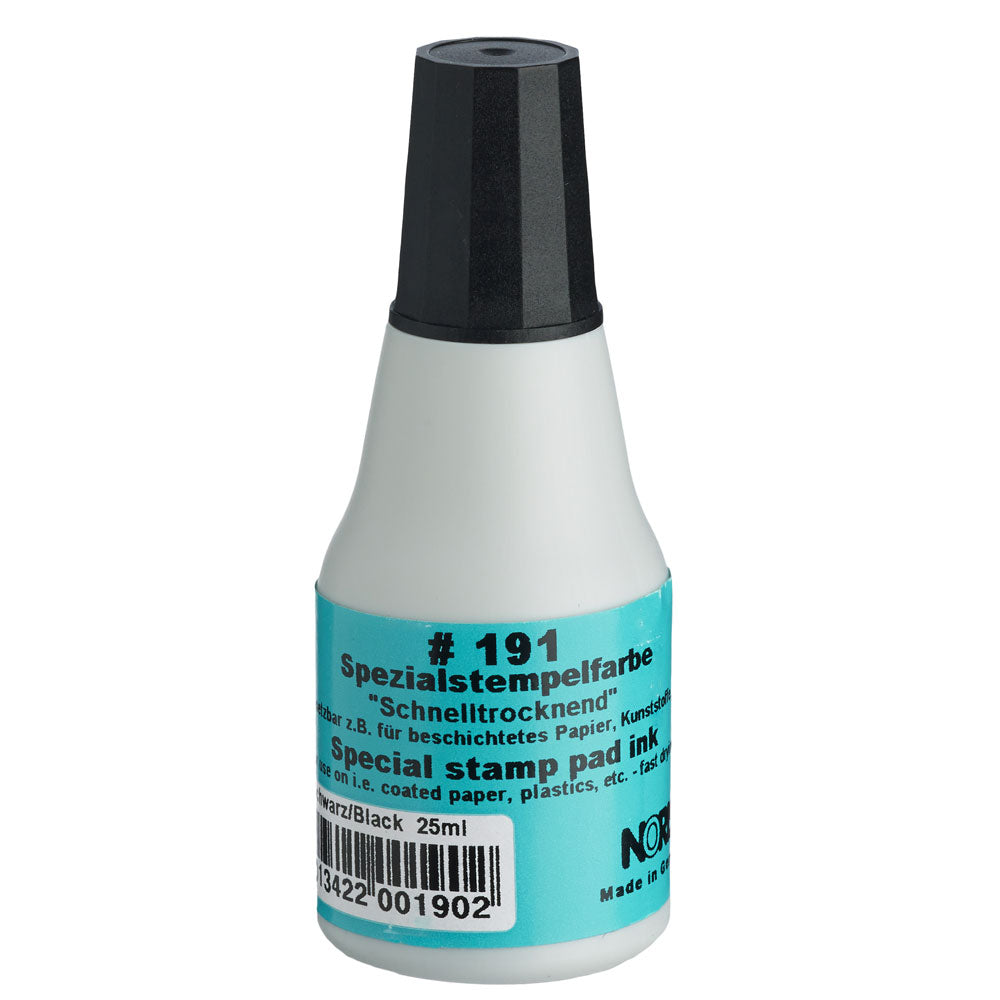 Noris #191 Quick-Dry Pad Ink 25ml Black – Cafe Supply